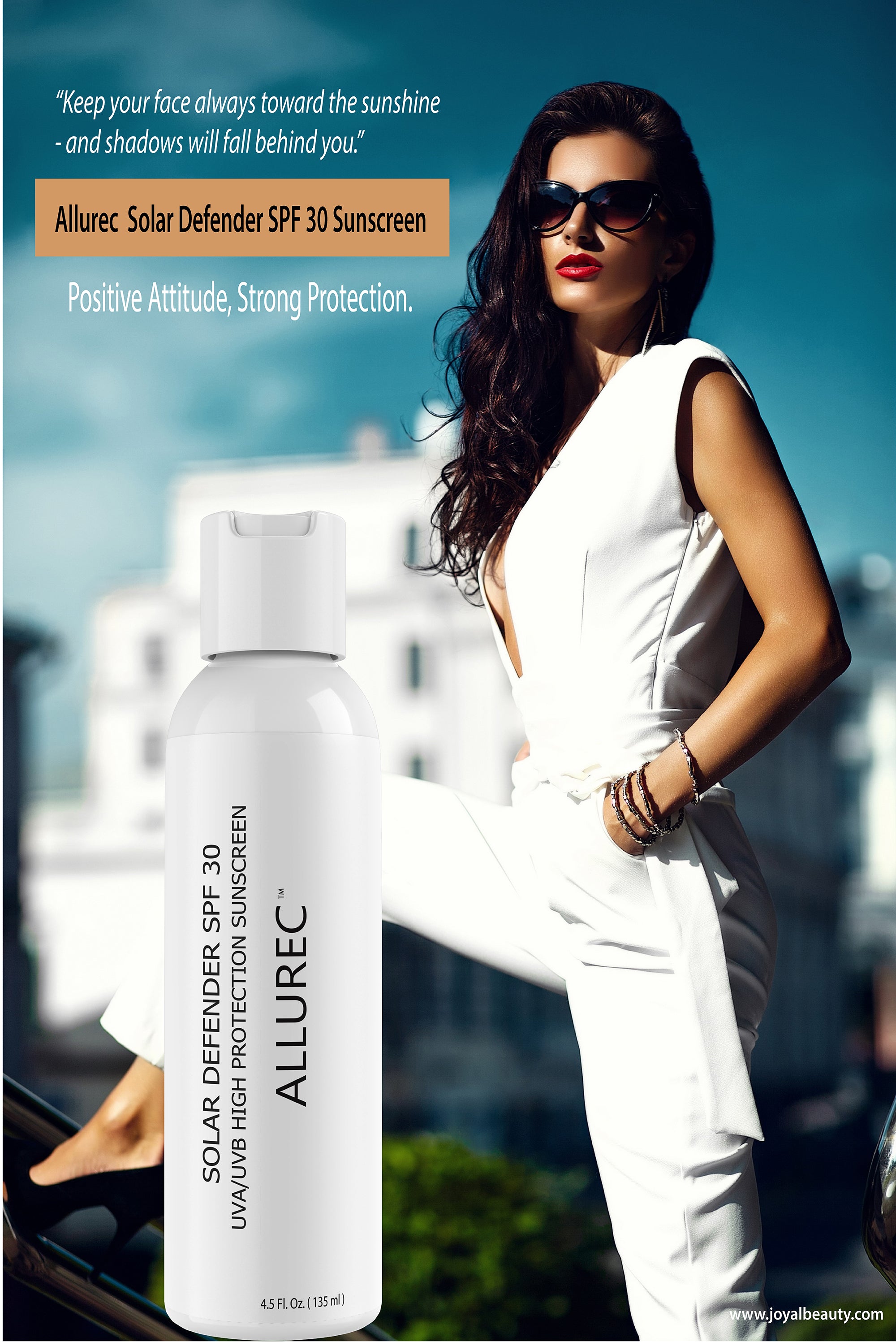 ALLUREC™ SOLAR DEFENDER SPF 30 UVA / UVB HIGH PROTECTION SUNSCREEN ...